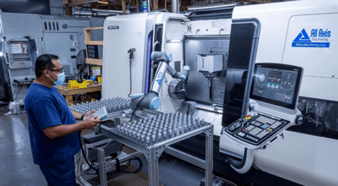 The Advantages of 3D Sensors in Robotic Machine Tending